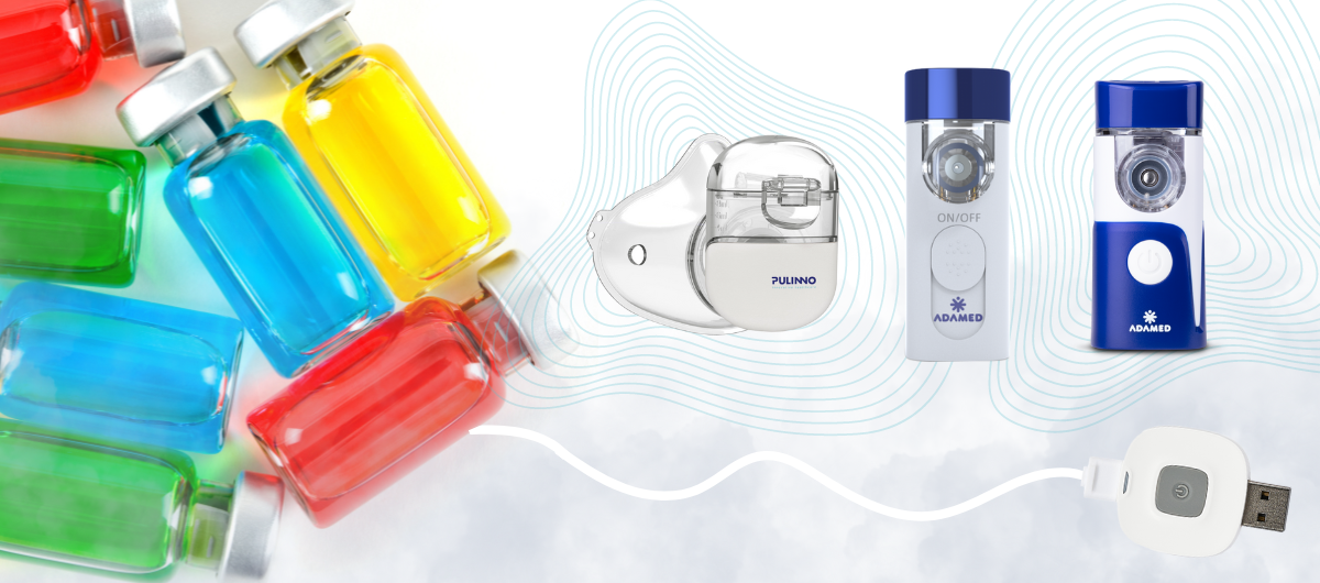 Substancje stosowane w nebulizatorach siateczkowych Air Pro, AeroGo i ...